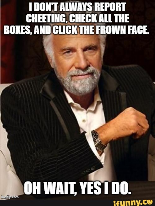 Cheeting memes. Best Collection of funny Cheeting pictures on iFunny