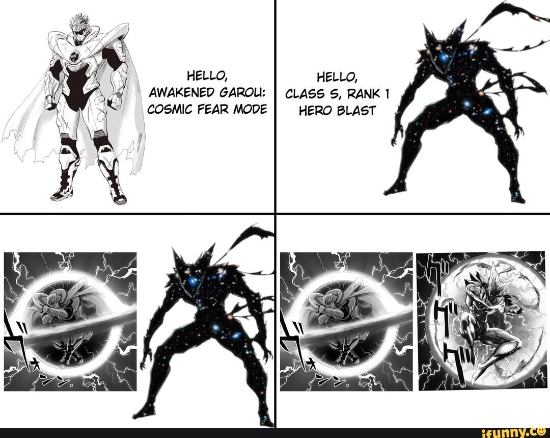 HELLO, AWAKENED GAROU: COSMIC FEAR MOVE HELLO, CLASS S, RANK HERO BLAST ...