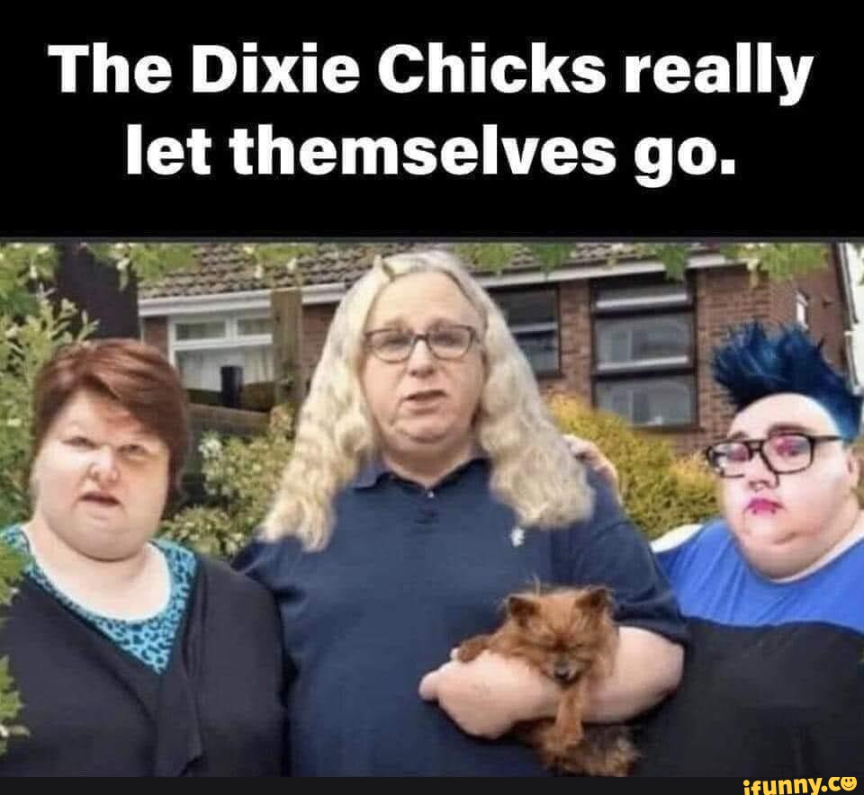 The Dixie Chicks really let themselves go. fe - iFunny