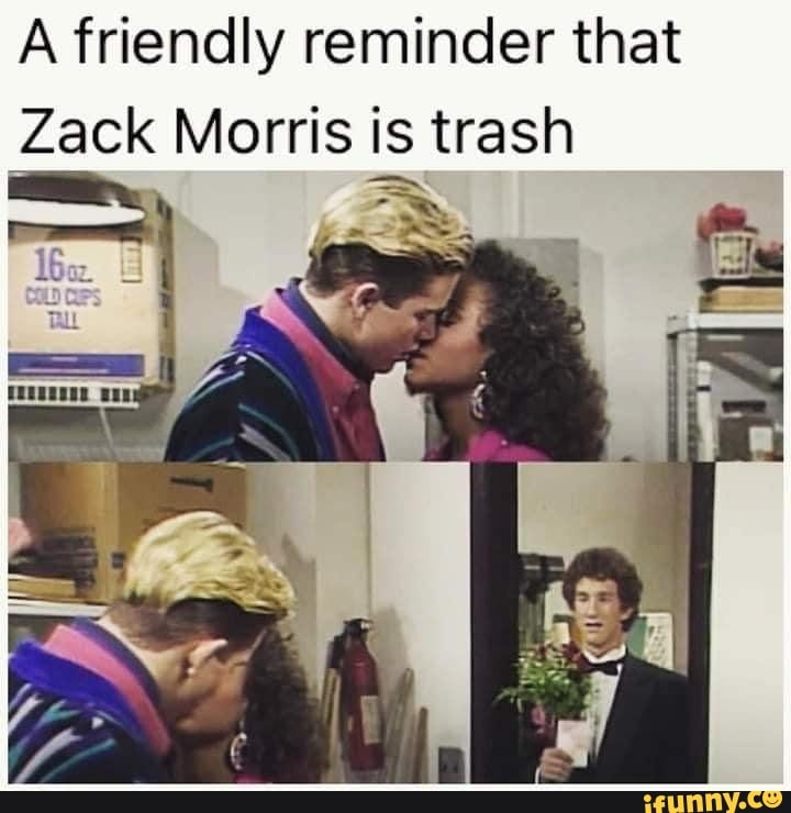 Zack Morris Meme