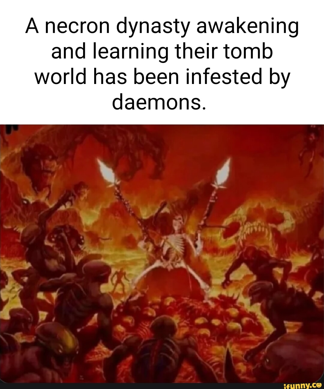 Necron memes. Best Collection of funny Necron pictures on iFunny