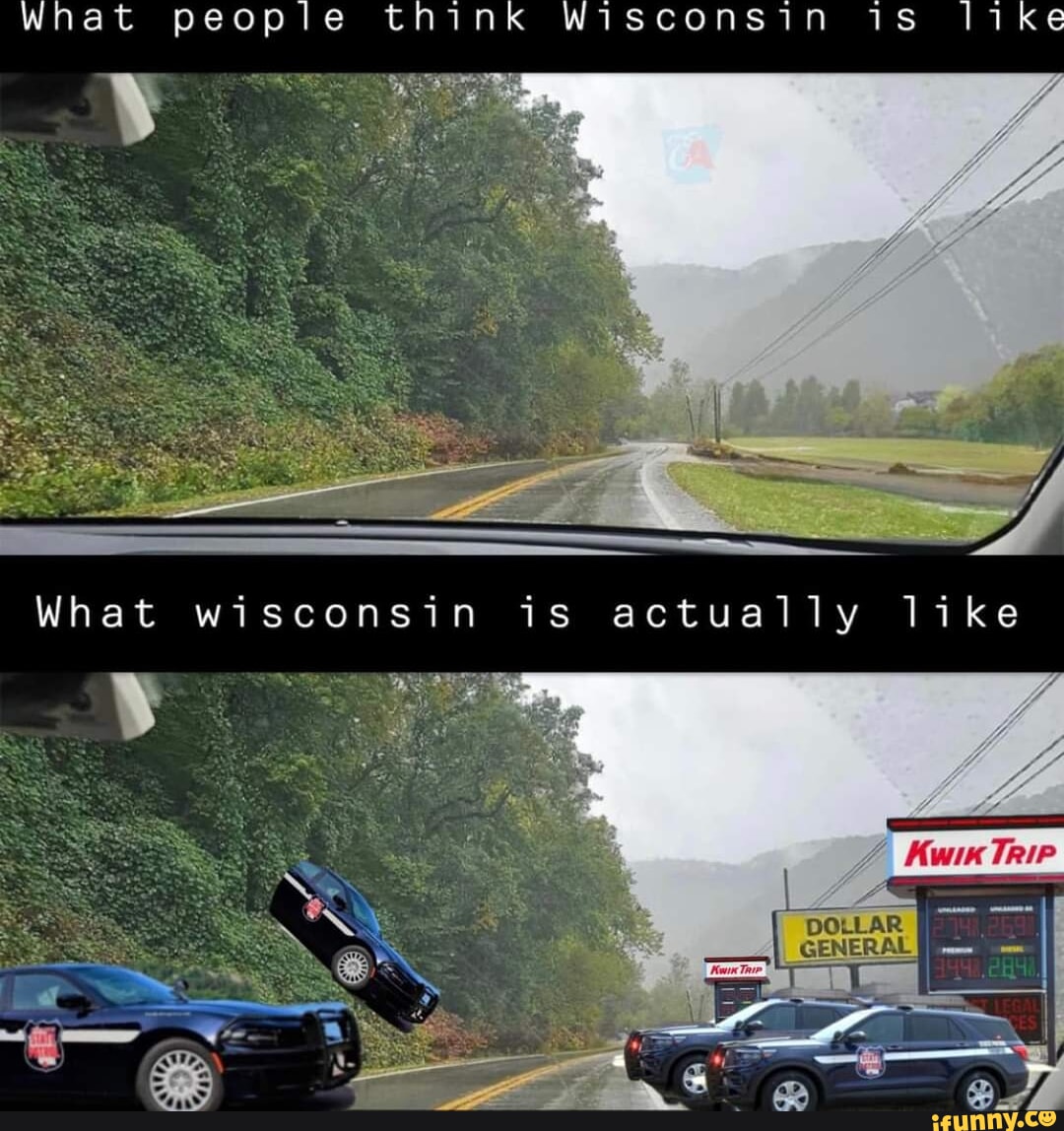What people think Wisconsin is like What wisconsin is actually like of ...
