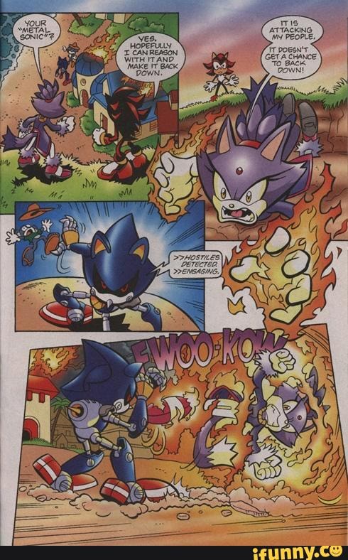 Metal Shadow Vs Metal Sonic