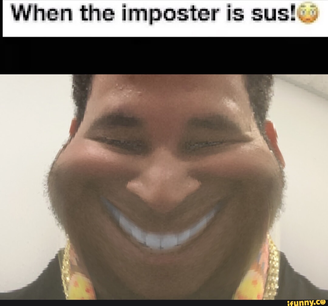When the imposter is sus!... - iFunny