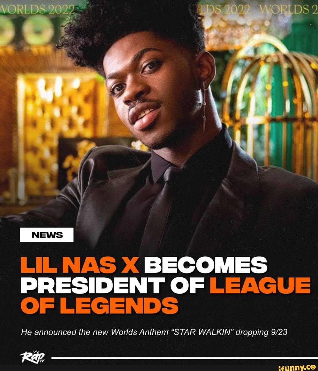 VOR DS LIL NAS BECOMES PRESIDENT OF LEAGUE OF LEGENDS He announced the ...