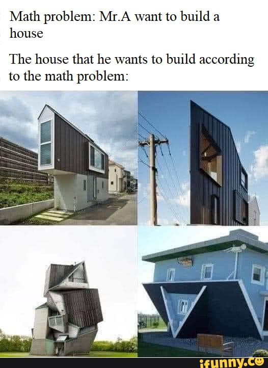 Math problem: Mr.A want to build a house The house that he wants to ...