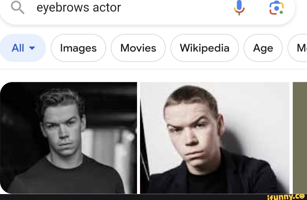 Eyebrows actor Ally Images Movies Wikipedia Age - iFunny
