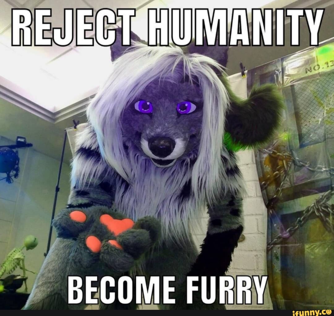 REJECT HUMANITY BECOME FURRY - iFunny