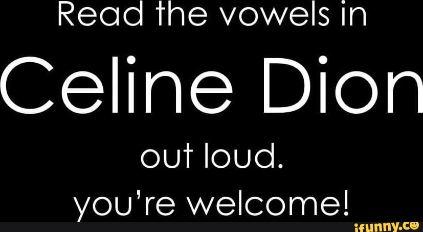 Vowels memes. Best Collection of funny Vowels pictures on iFunny