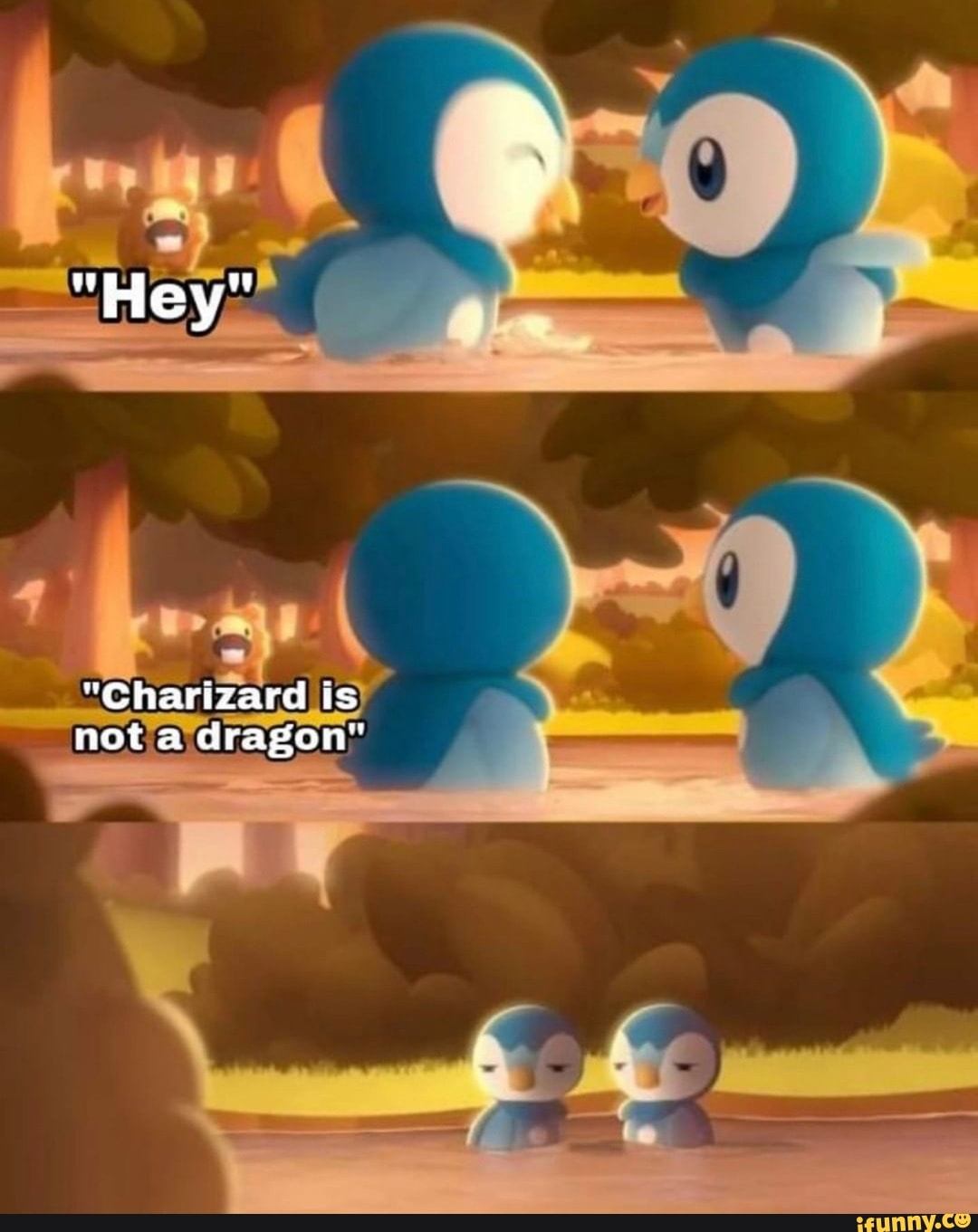 "Hey "Charizard is not a dragon" - iFunny