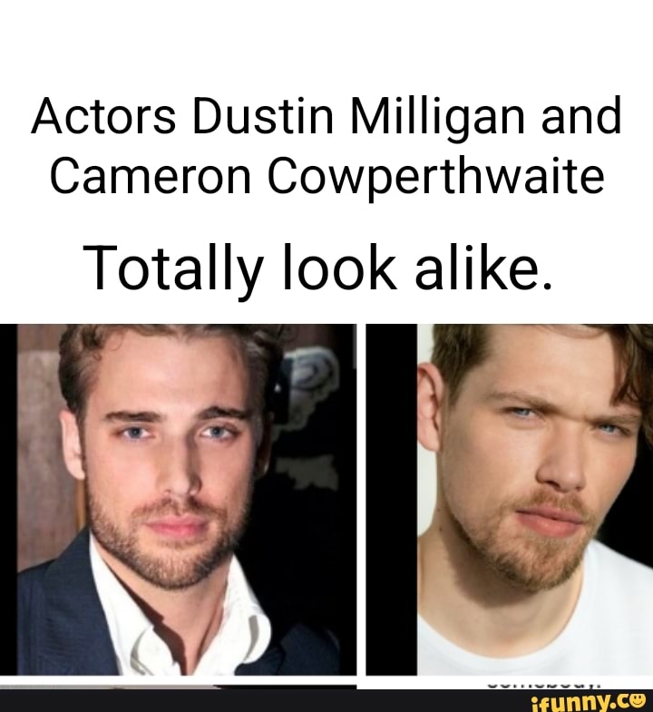 Actors Dustin Milligan and Cameron Cowperthwaite Totally look alike ...