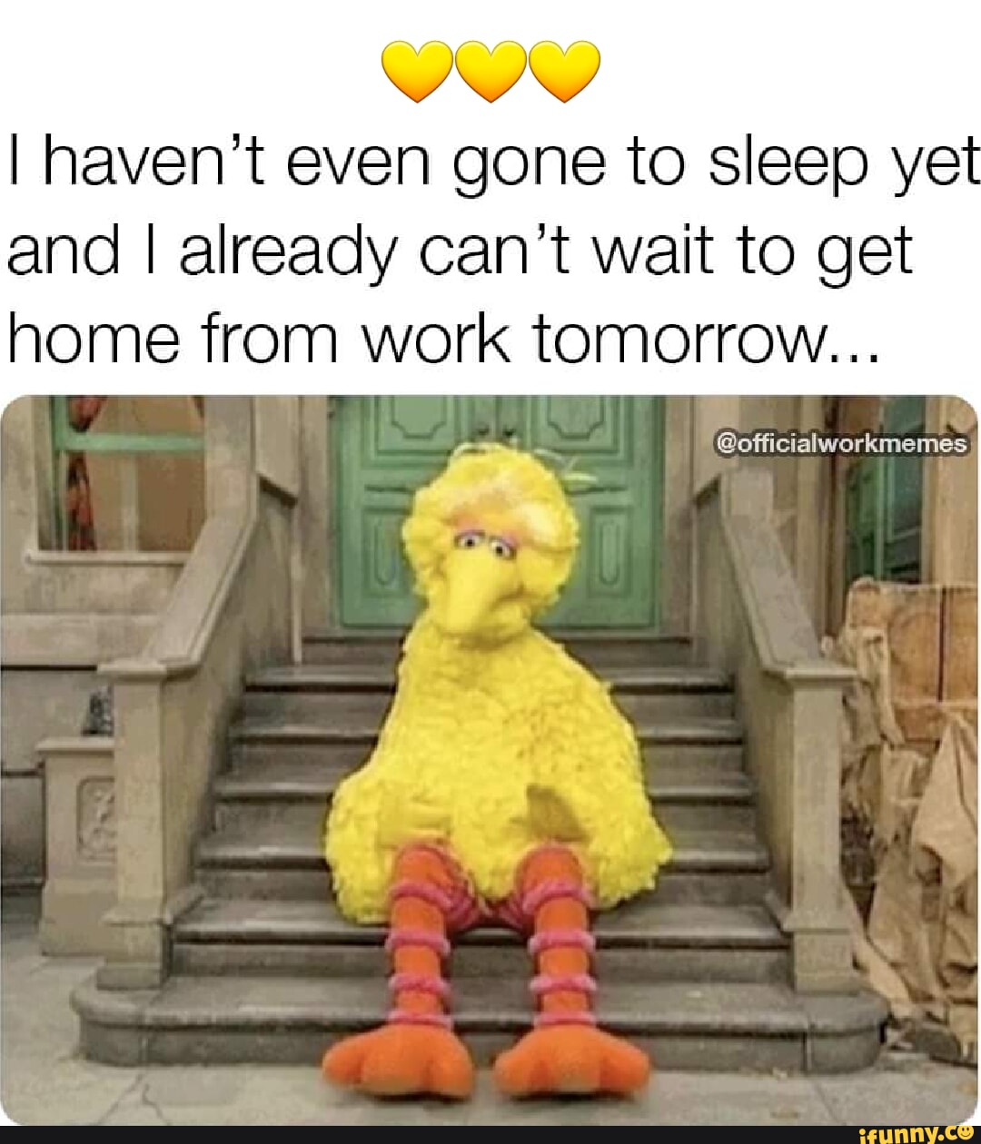 I haven't even gone to sleep yet and I already can't wait to get home ...