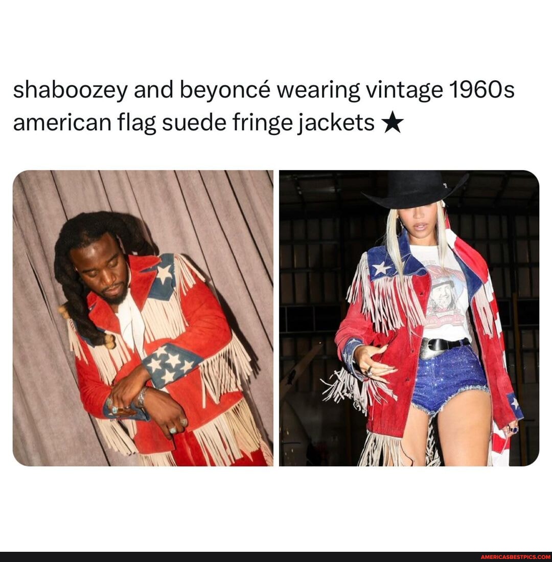 @shaboozey does it right! 👏 - shaboozey and beyonc wearing vintage ...