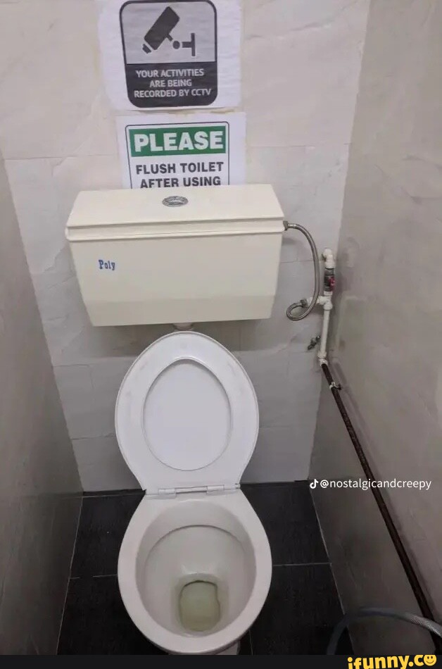 [PLEASE FLUSH TOILET AFTER USING - iFunny