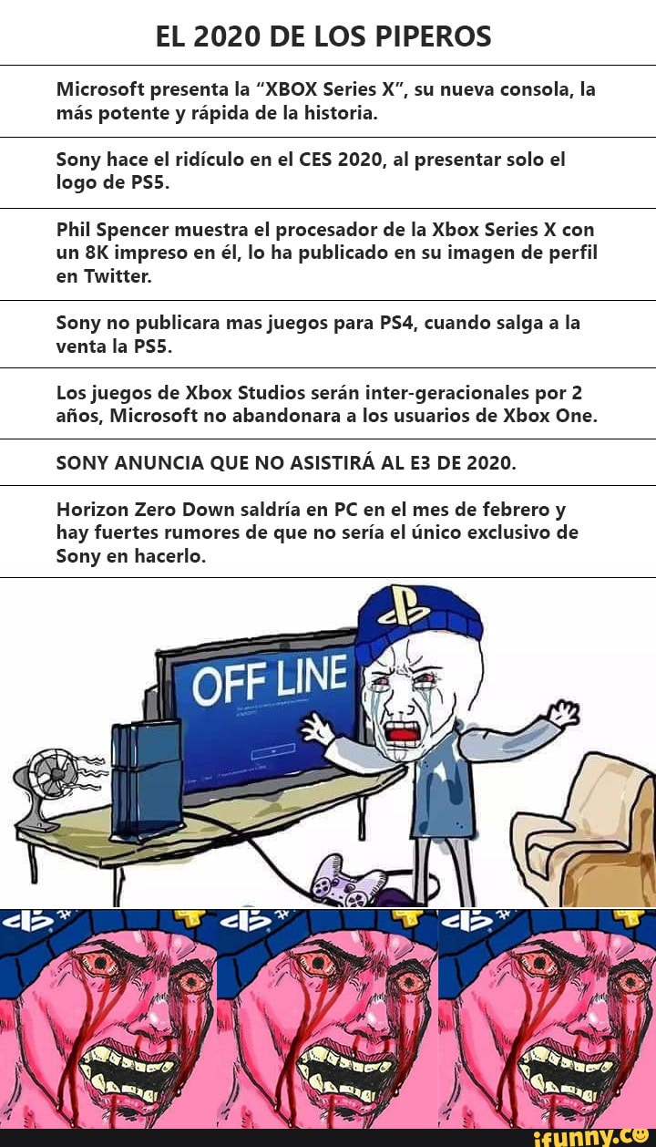 2020 PARA LOS PIPEROS - Microsoft presenta la "XBOX Series X", su nueva ...