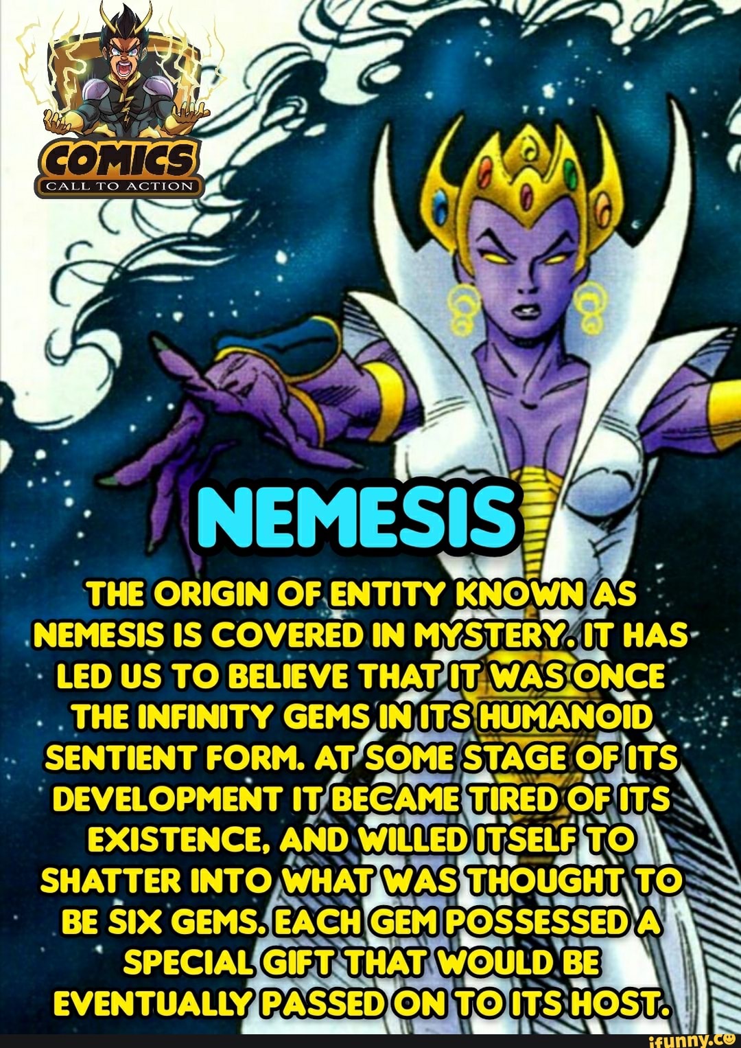 NEMESIS! 4. THE ORIGIN OF.ENTITY KNOWNIAS 'NEMESIS IS COVERED IN HAS ...