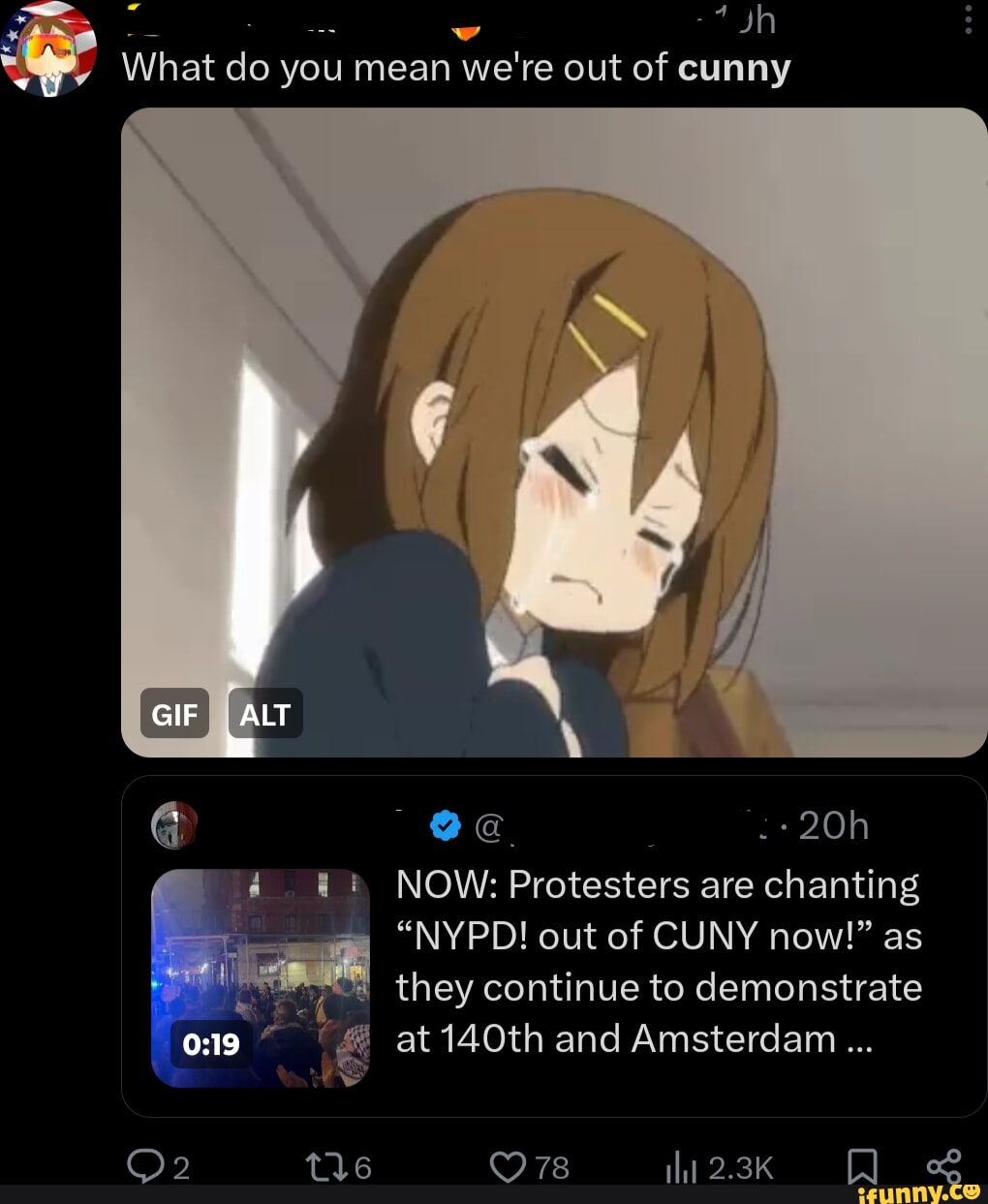 Cuny memes. Best Collection of funny Cuny pictures on iFunny