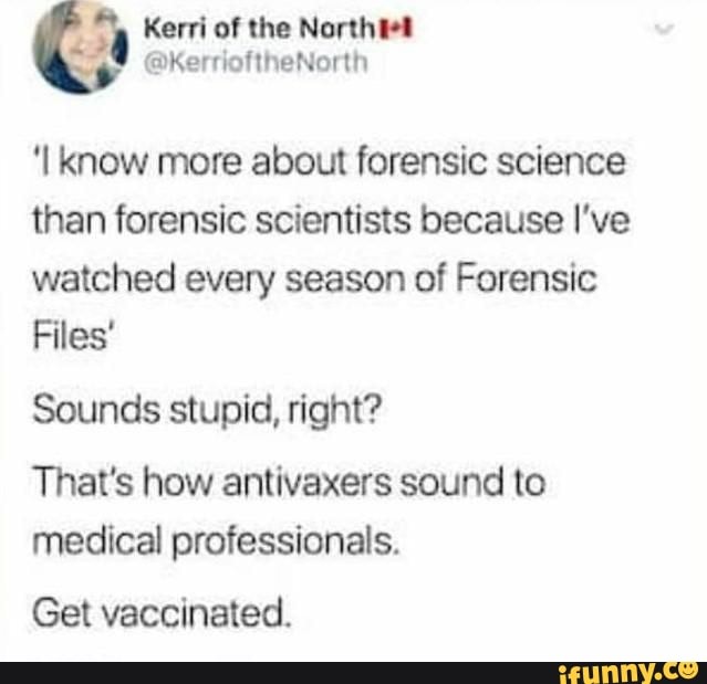'I know more about forensic science than forensic scientists because I ...