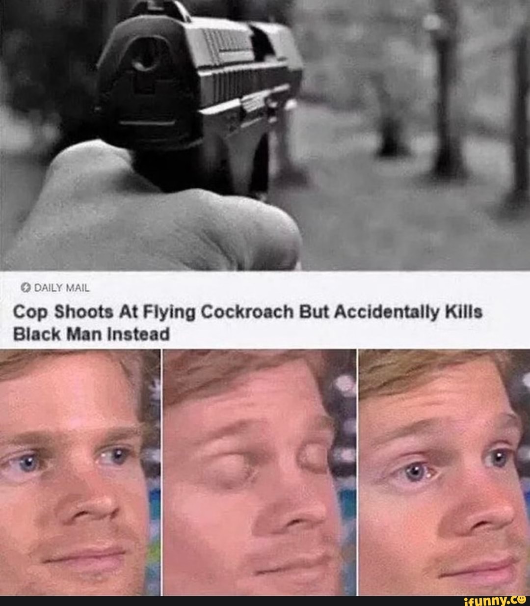 @ DAILY MAIL Cop Shoots At Flying Cockroach But Accidentally Kills ...