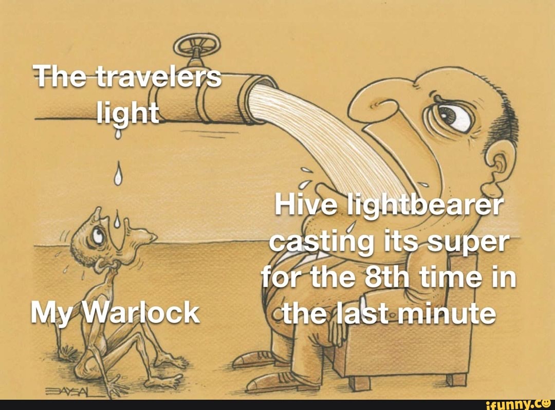 The travelers light Hive lightbearer casting its super for the time in ...