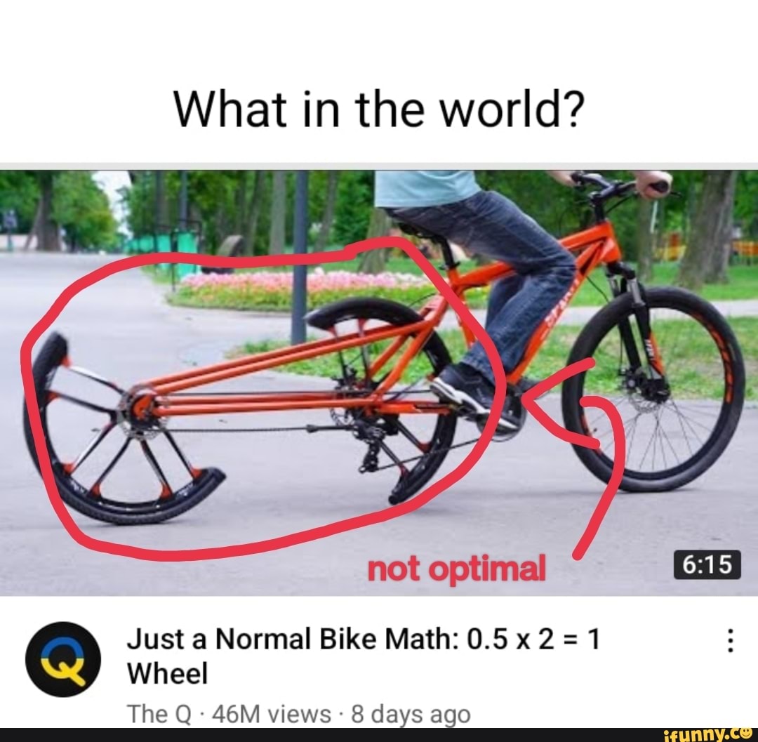 What in the world? not optimal Wheel The Q- views 8 days ago @ Just a ...