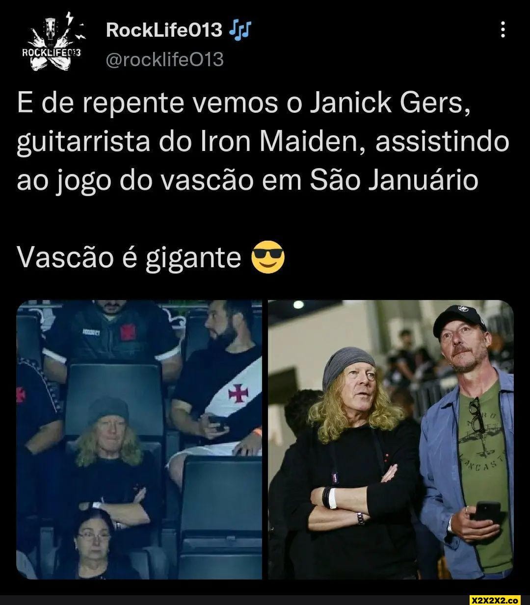 É o maior do rio, não tem jeito #metalmemes #rockmemes #headbanger # ...