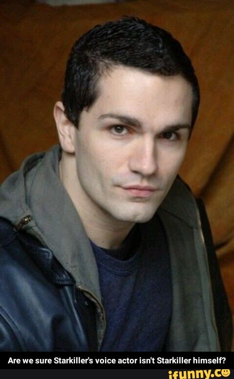Are we sure Starkiller's voice actor isn't Starkiller himself? - Are we ...