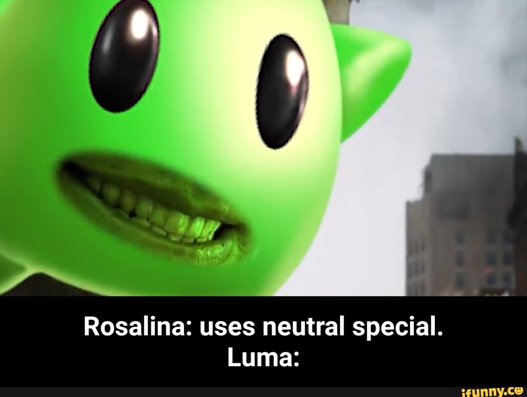 Rosalina: uses neutral special. Luma: - Rosalina: uses neutral special ...