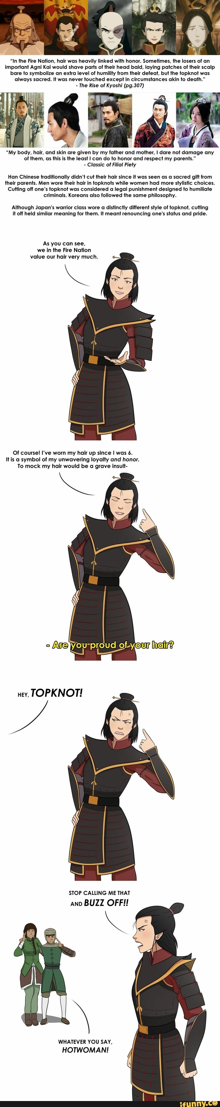 Zuko And Iroh Cut Their Hair