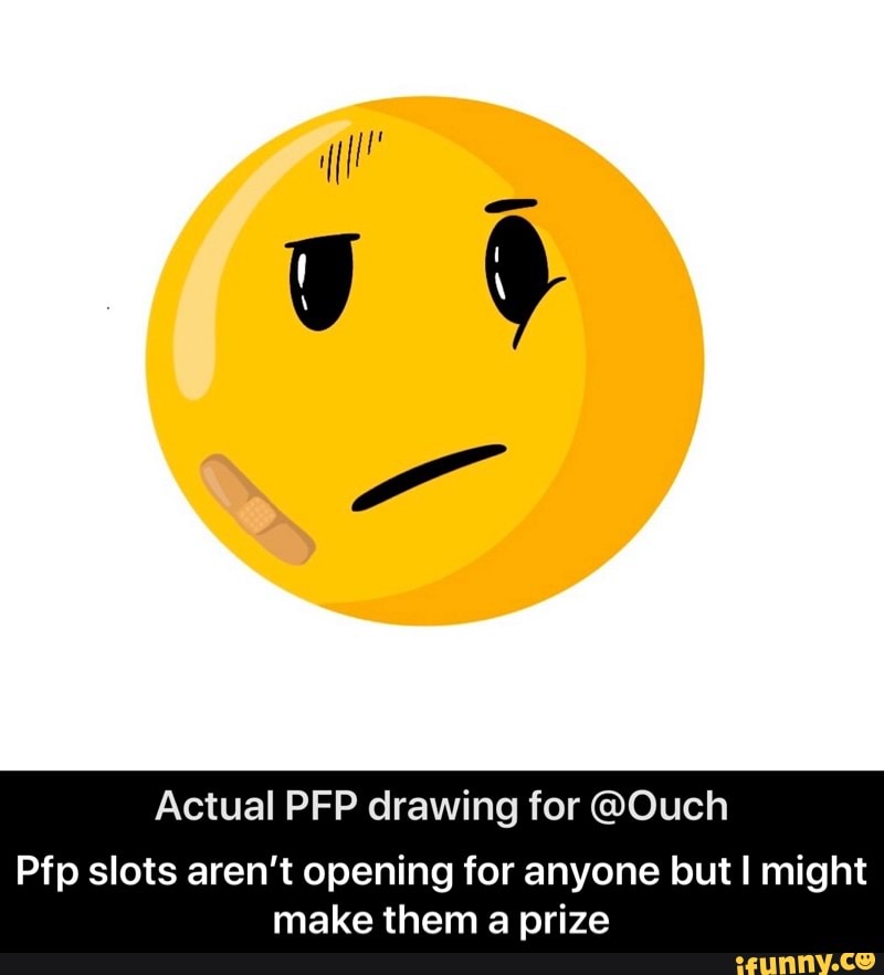 Actual PFP drawing for @Ouch Pfp slots aren't opening for anyone but I ...