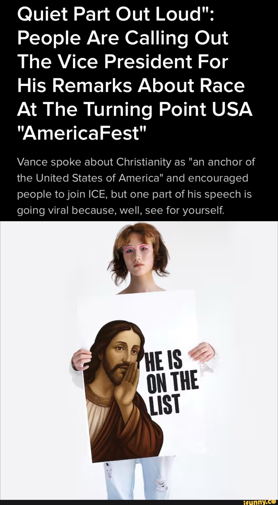 Quiet Part Out Loud": People Are Calling Out The Vice President For His ...