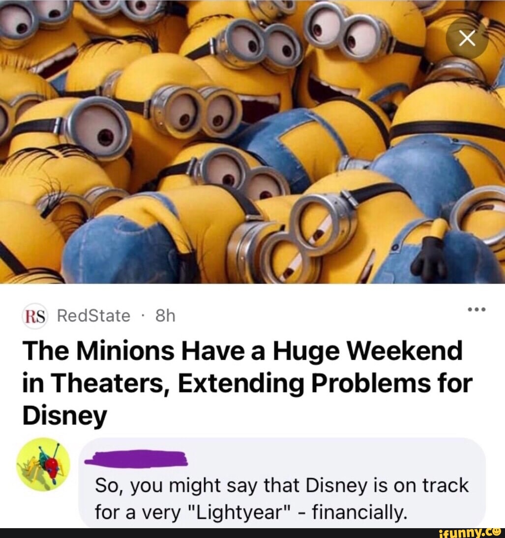 RS RedState Sh The Minions Have a Huge Weekend in Theaters, Extending ...