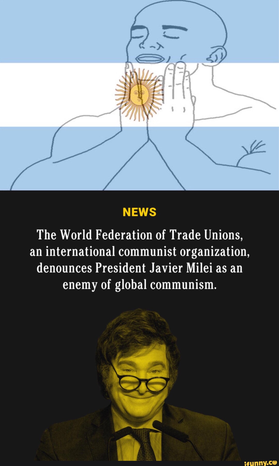 Milei memes. Best Collection of funny Milei pictures on iFunny