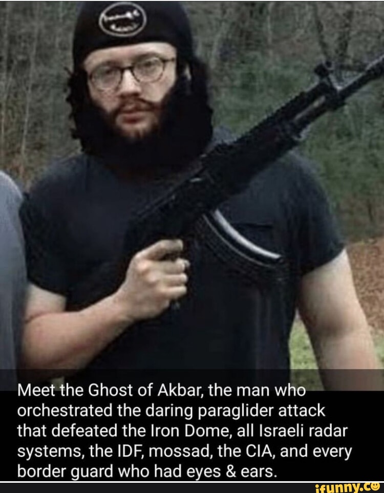 Meet the Ghost of Akbar, the man who orchestrated the daring paraglider ...