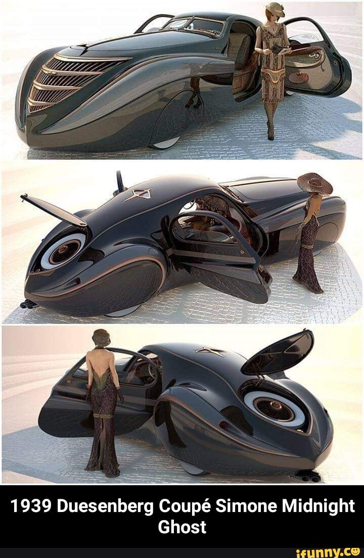 1939 Duesenberg Coupé Simone Midnight Ghost - 1939 Duesenberg Coupé ...