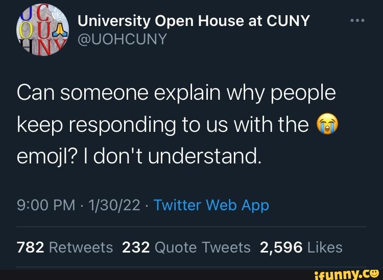 University Open House at CUNY Nw @UOHCUNY Can someone explain why ...