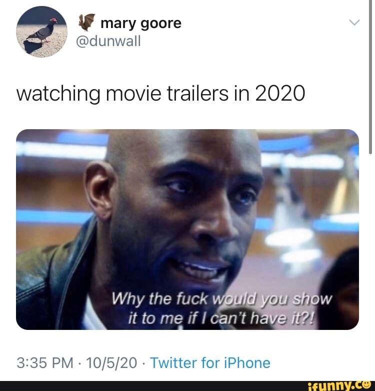 Mary goore @dunwall watching movie trailers in 2020 Why the fuck it to ...