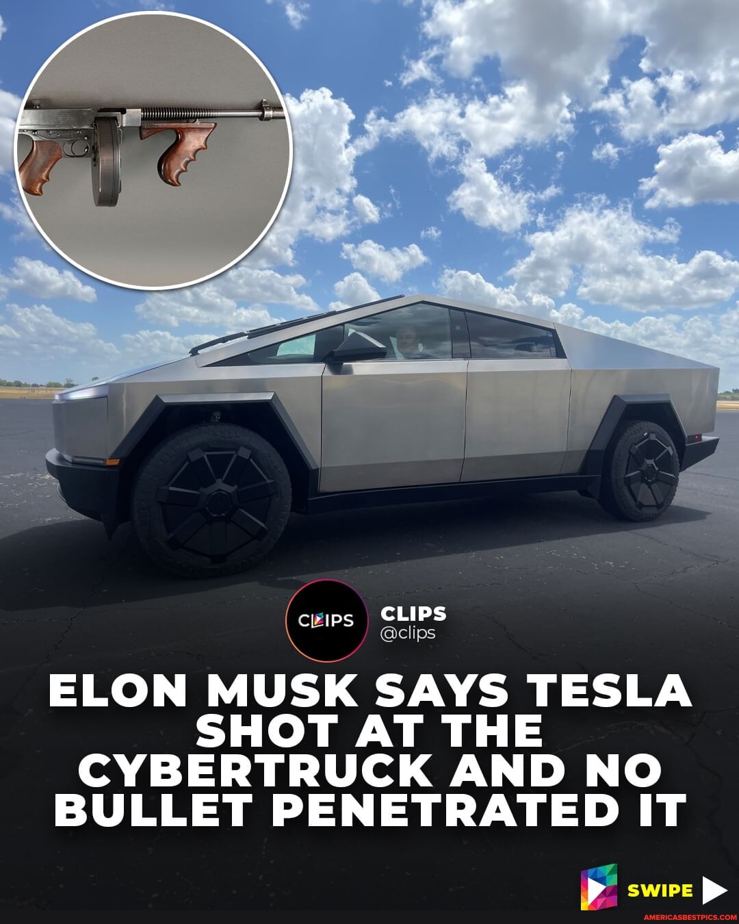The Tesla Cybertruck underwent “Al Capone-style” bulletproof testing ...