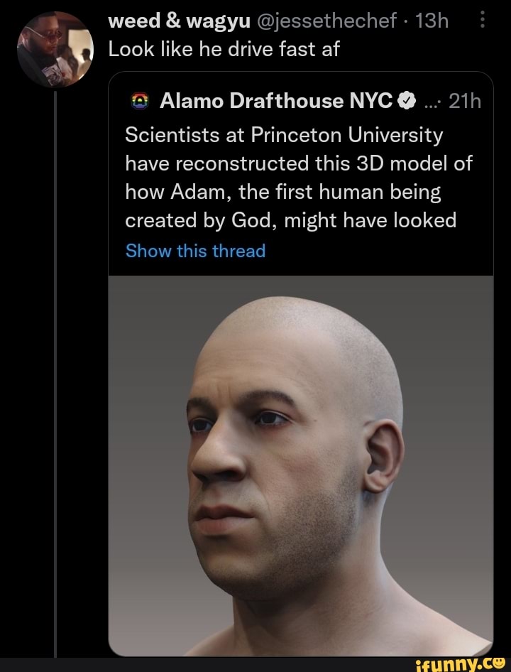 Weed & wagyu @jessethechef Look like he drive fast af Alamo Drafthouse ...