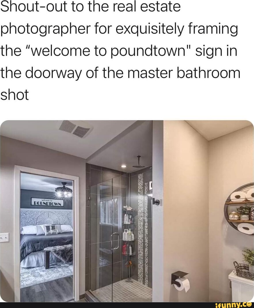 Snout-out to the real estate photographer for exquisitely framing the ...