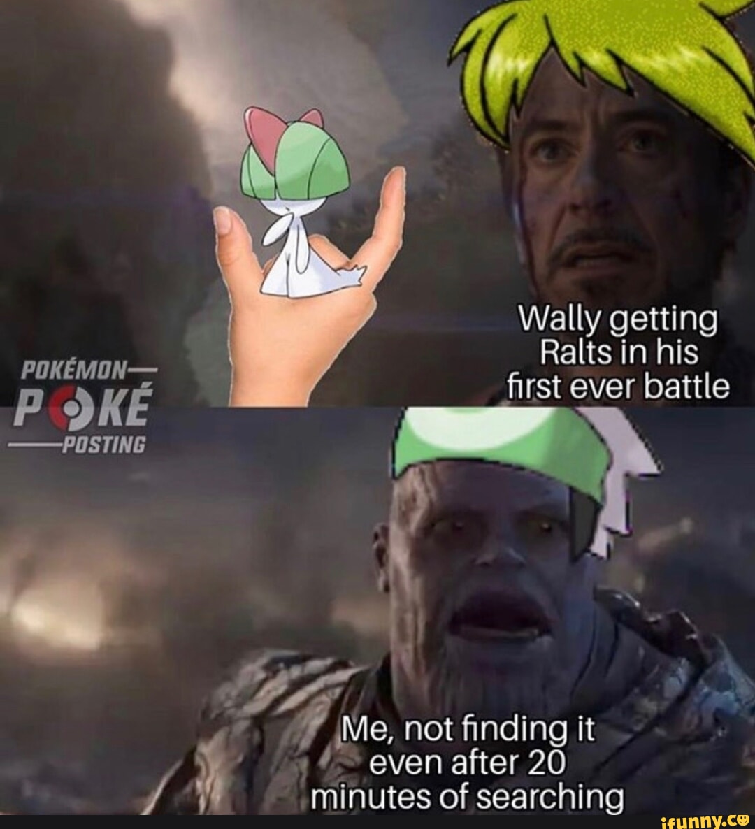 POKEMON- P Dikle --POSTING Me, not finding it Wally getting Ralts in ...