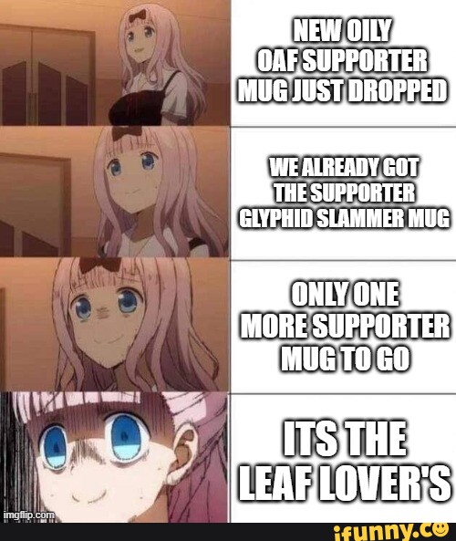 NEW OILY, OAF SUPPORTER MUG JUST DROPPED WE ALREADY GOT, THE SUPPORTER ...