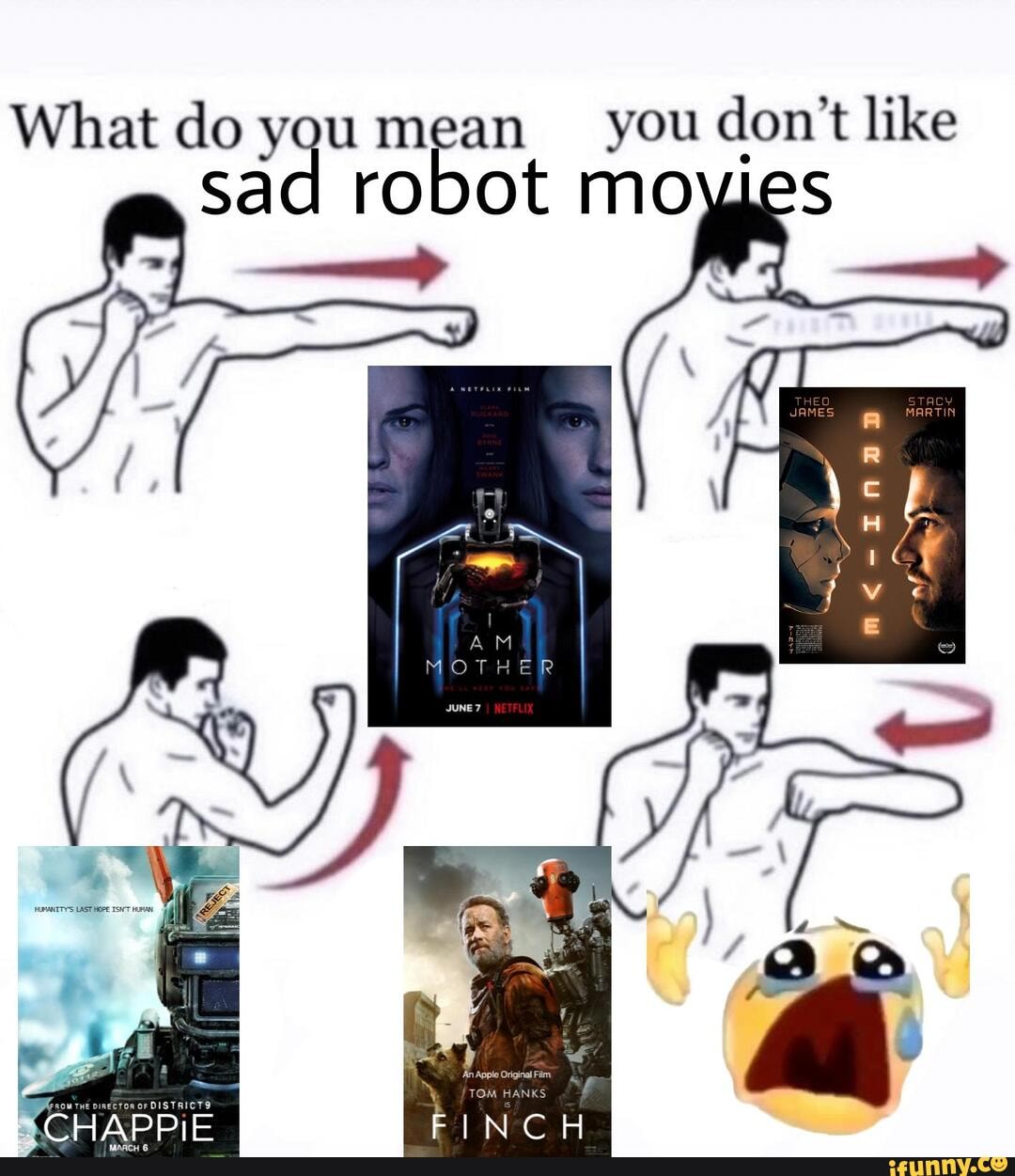 What sad do y sad rob mean you don't like robot mo - iFunny