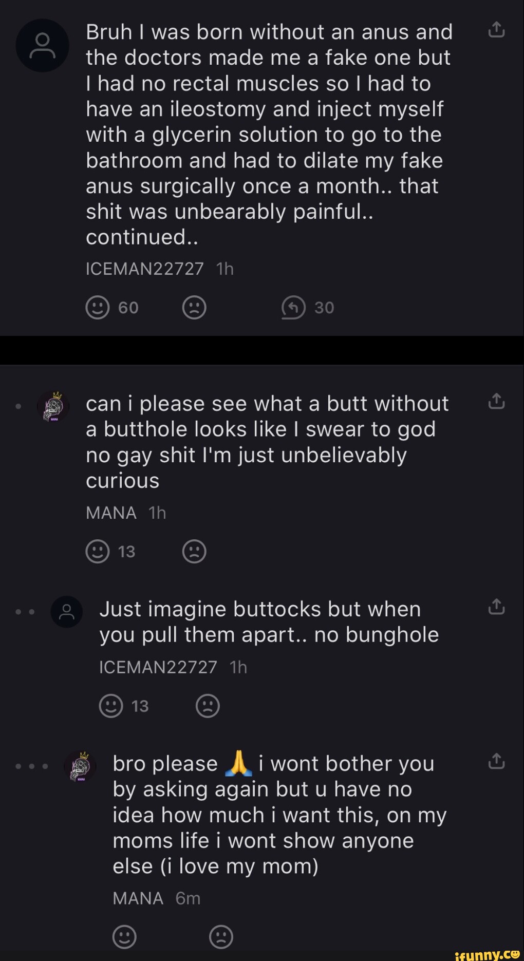 Ileostomy memes. Best Collection of funny Ileostomy pictures on iFunny