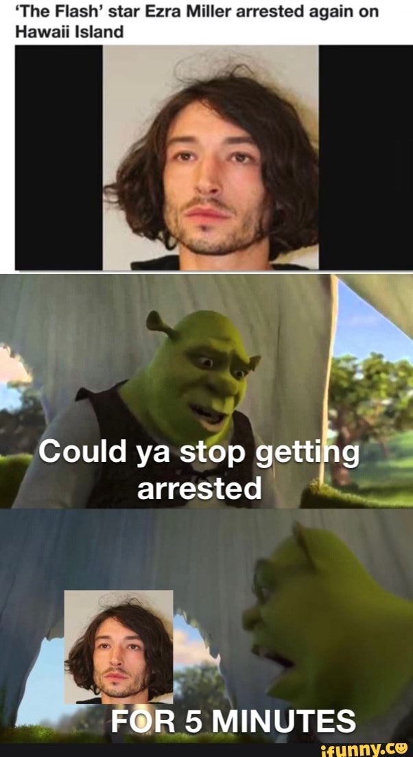 'The Flash' star Ezra Miller arrested again on Hawaii Island Could ya ...