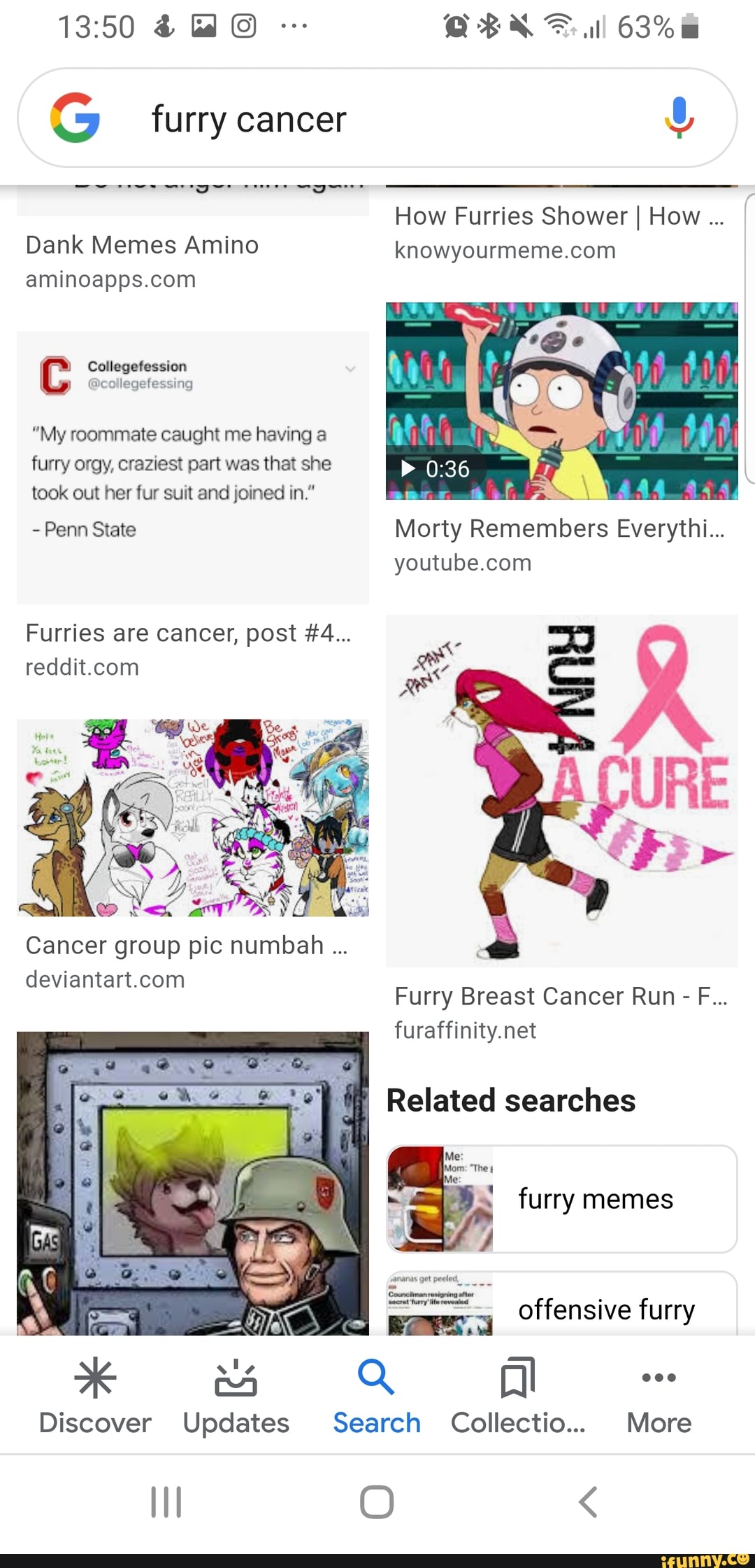 Furry cancer How Furries Shower I How Dank Memes Amino "My roommate ...