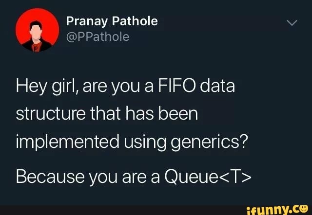 Hey girl, are you a FIFO data structure that has been implemented using ...