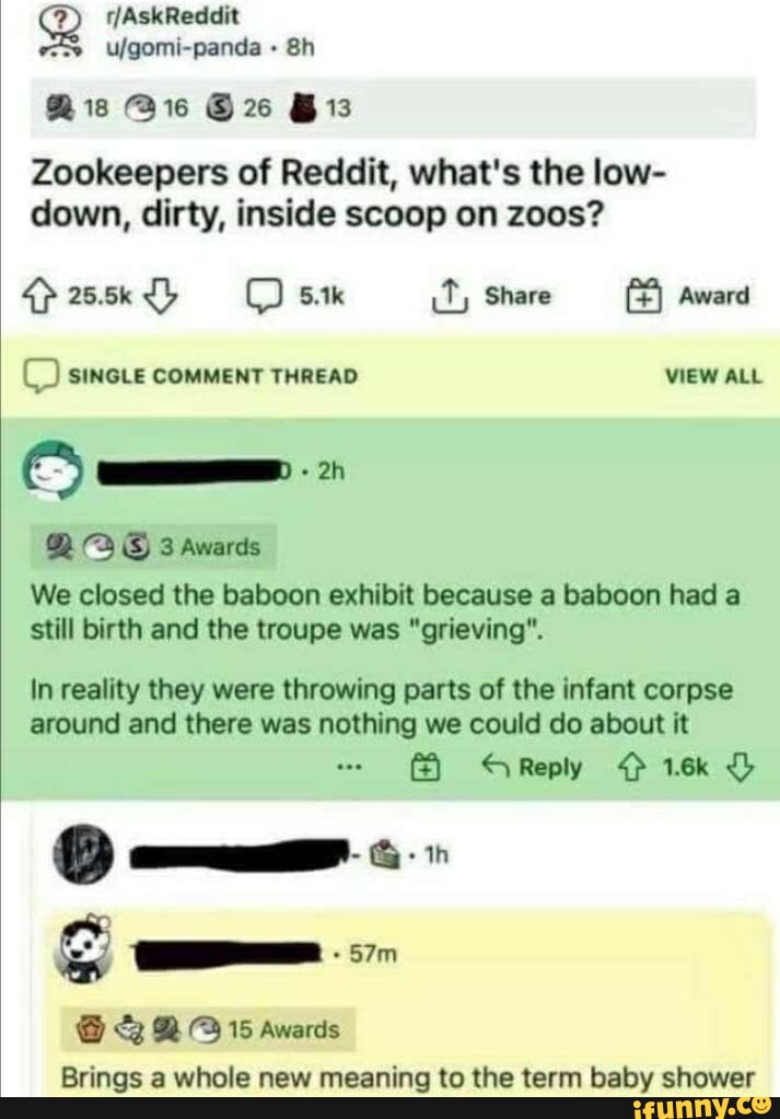 Ris Zookeepers of Reddit, what's the low- down, dirty, inside scoop on ...