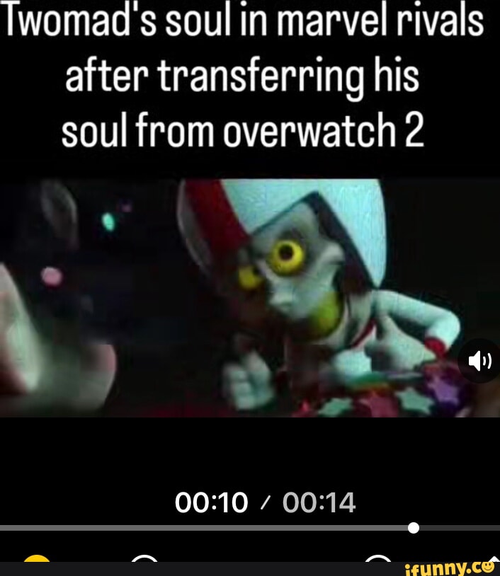 Twomad soul in marvel rivals after transferring his soul from overwatch ...