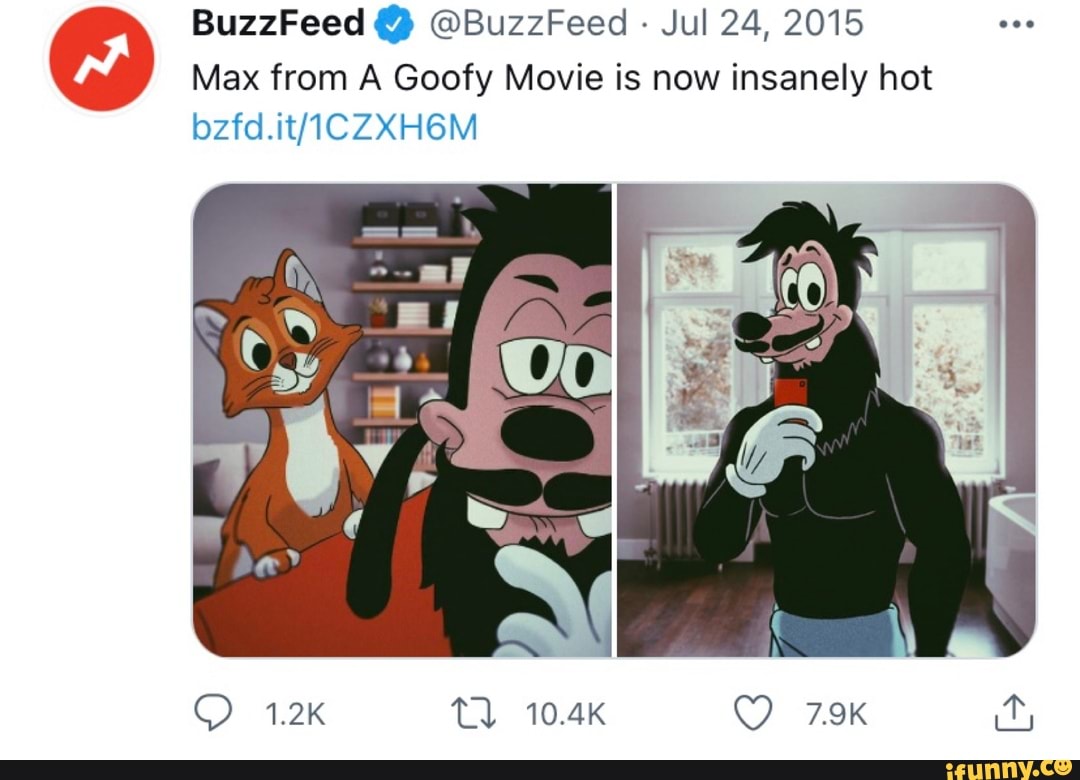 Max from A Goofy Movie is now insanely hot BuzzFeed @ @BuzzFeed - Jul ...